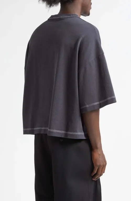 Jacquemus Le T-shirt Letro Embroidered Monogram T-shirt