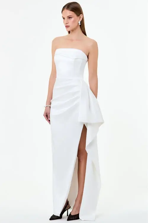 NICHOLAS Erelyn Strapless Gown