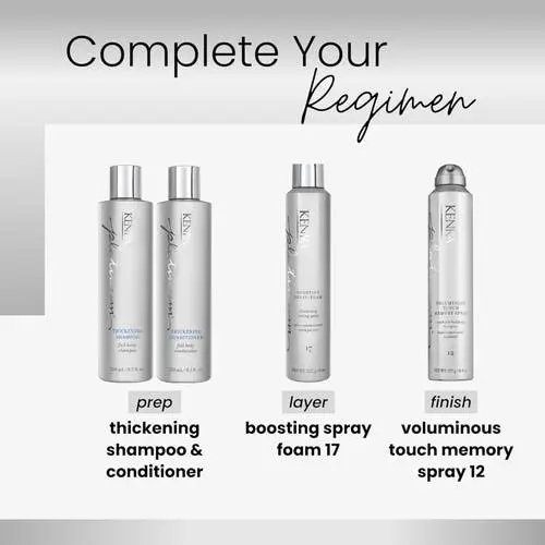 KENRA PROFESSIONAL 12 Platinum Voluminous Touch Memory Spray 8 Oz