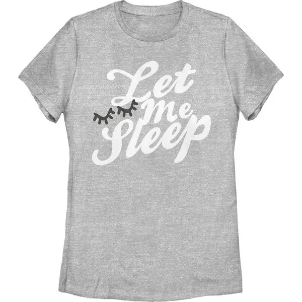 LOST GODS Let Me Sleep Graphic T-shirt - Athletic Heather
