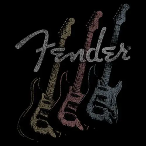 FENDER Triple Fret Logo Graphic T-shirt