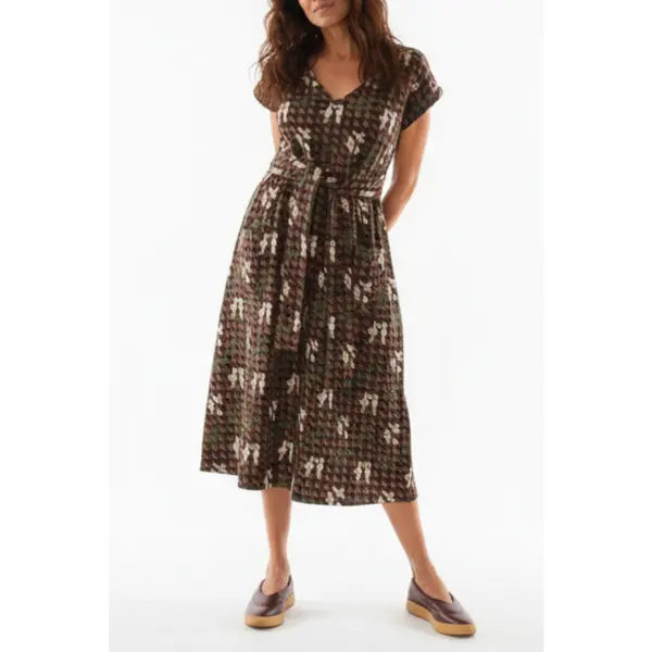 Ace & Jig Antoine V-neck Pocket Dress - Atrium