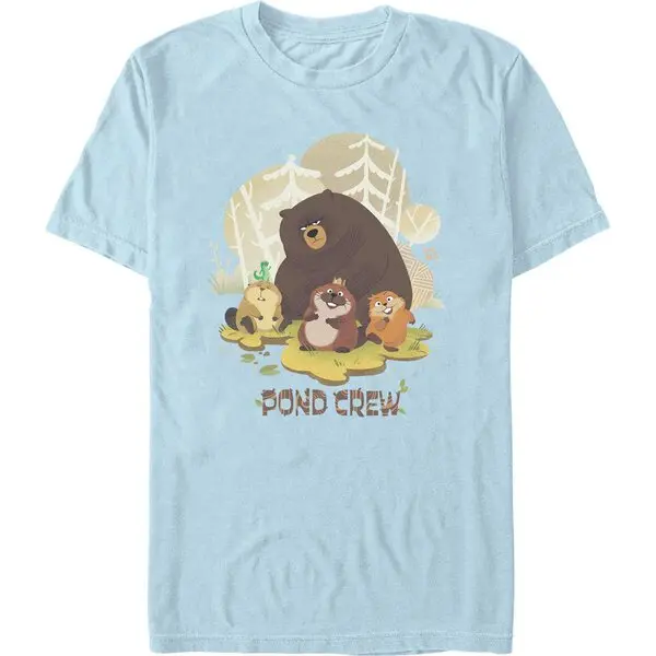 HOPPERS Beaver Pond Crew Short Sleeve Graphic T-shirt