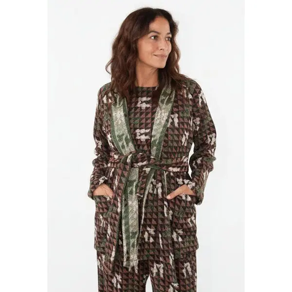 Ace & Jig Ryan Wraparound Robe Jacket - Atrium