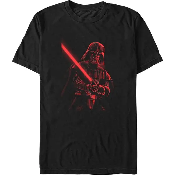 STAR WARS: A NEW HOPE Darth Vader Red Saber Short Sleeve Graphic T-shirt