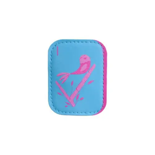 JOLLITY & CO Mahjong Vegan Leather Hair Clip - Bird