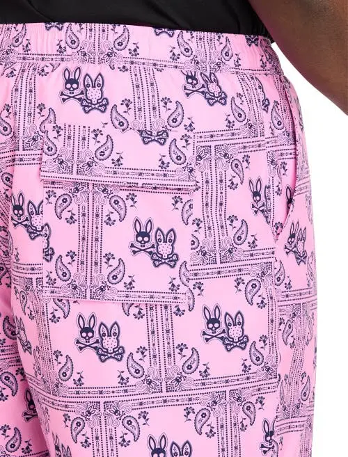Psycho Bunny Big & Tall Allover Swim Trunks