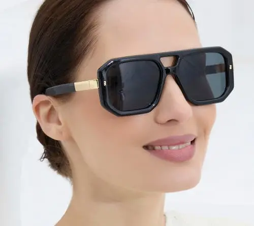 YOUZEY The Dunaway Sunglasses - Black