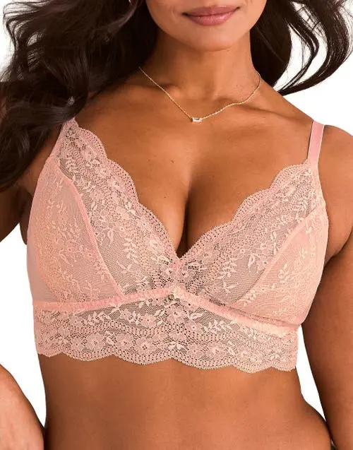 ADORE ME Suzanne Unlined Bralette Bra - Light Pink