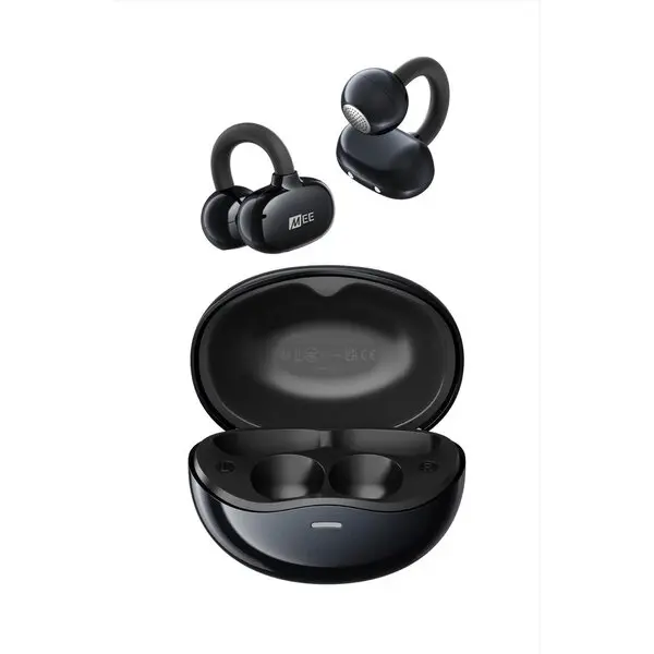MEE AUDIO Pebbles Air Open Ear Truly Wireless Earbuds - Onyx
