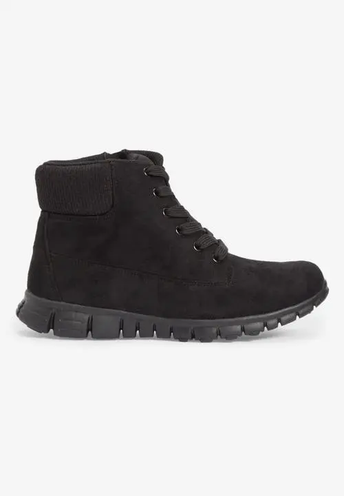 COMFORTVIEW Kaden Shootie Ankle Boots - Black