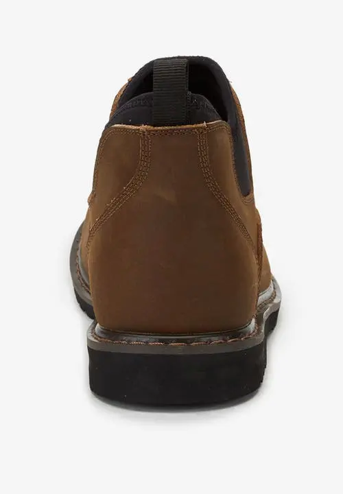 KINGSIZE Boulder Creek Pull-on Leather Boots - Brown