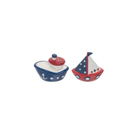 BEACHCOMBERS Ships Ahoy Salt & Pepper Set