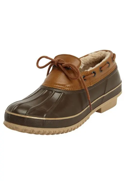 COMFORTVIEW The Storm Waterproof Rubber Slip-on - Dark Brown