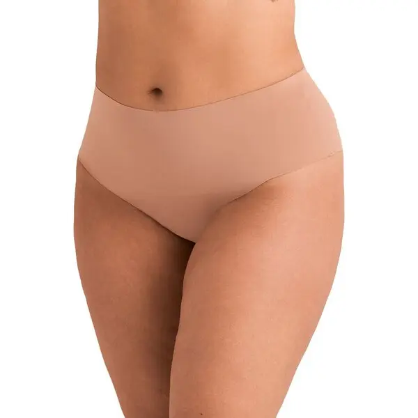 ADORE ME Trista High Cut Panties - Medium Beige