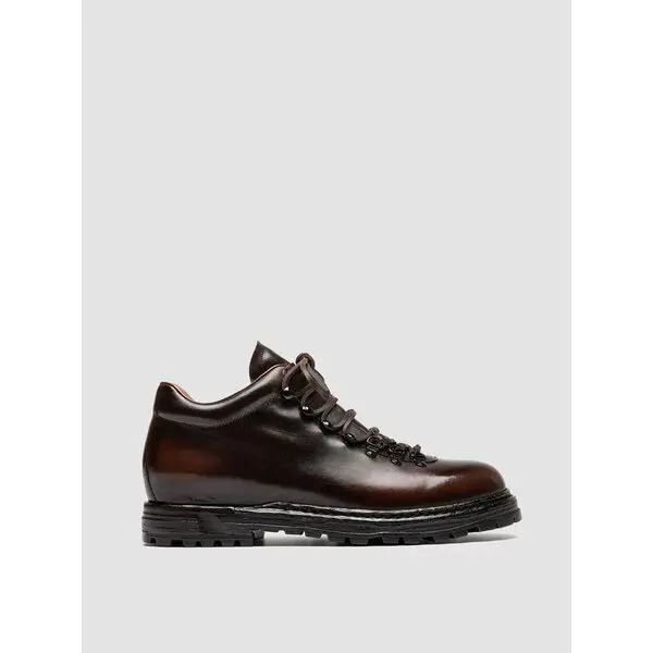 Officine Creative Artik 004 Leather Boots - Brown