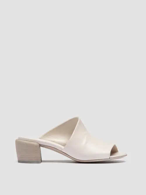 Officine Creative Hadry 008 Leather Heeled Sandals - White