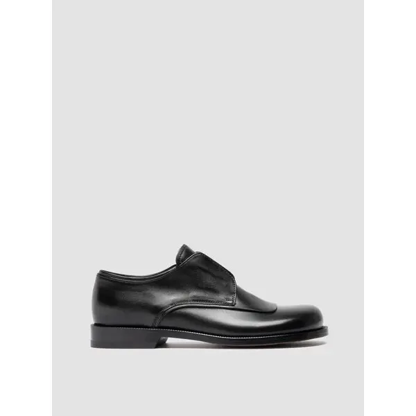 Officine Creative Emerald 003 Leather Derby Shoes - Black