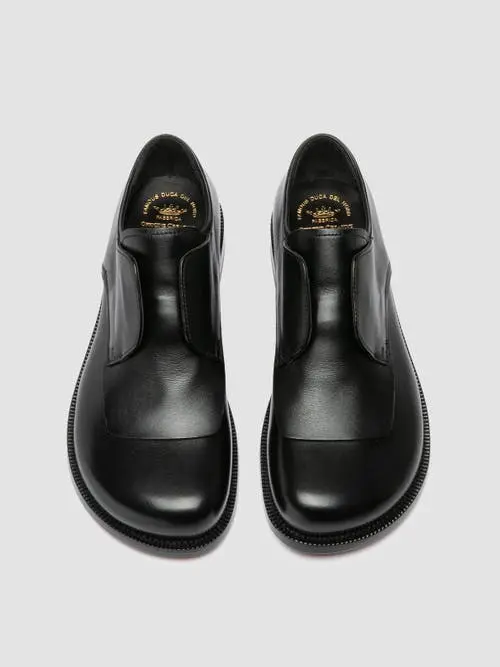 Officine Creative Emerald 003 Leather Derby Shoes