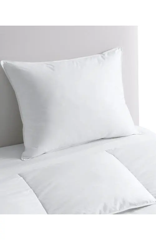 LANDS' END Essential Pureloft Soft Bed Pillow - White