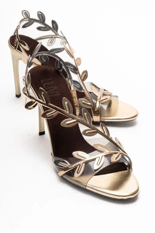 PROLOGUE SHOES Carvelli Stiletto Pump - Gold