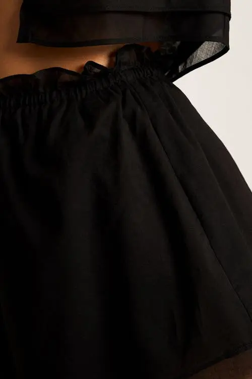 NEGATIVE UNDERWEAR Island Play Short - Black