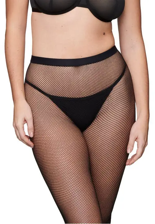 CUUP Fishnet Tights - Black
