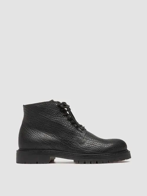 Officine Creative Boss 011 Leather Boots - Black