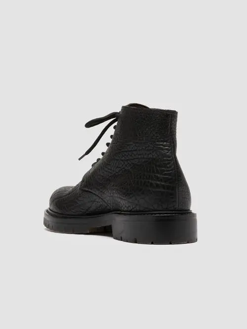 Officine Creative Boss 011 Leather Boots - Black