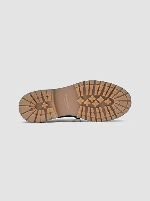 Officine Creative Boss 015 Woven Leather Derby Shoes