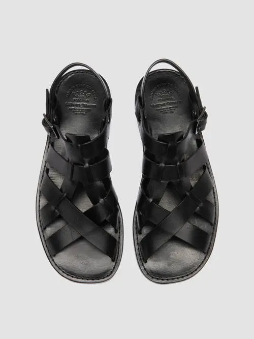 Officine Creative Ganema 105 Leather Fisherman Sandals