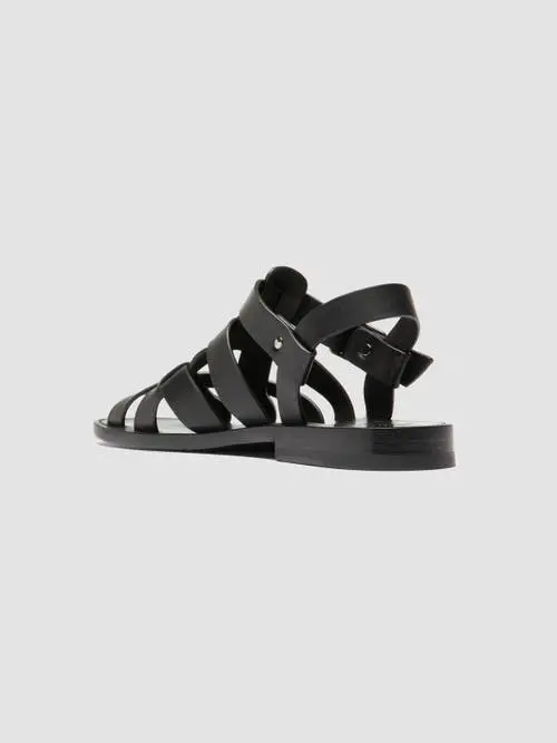 Officine Creative Ganema 105 Leather Fisherman Sandals
