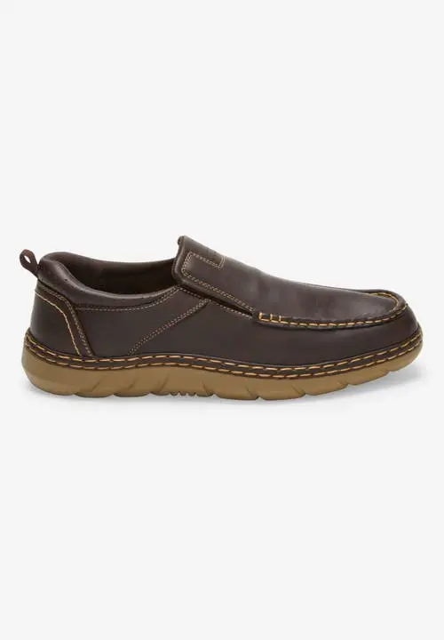 KINGSIZE Casual Leather Slip-on Shoes