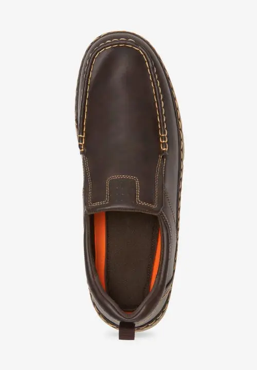 KINGSIZE Casual Leather Slip-on Shoes