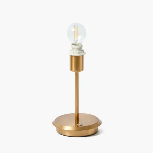 MRS. ALICE Short Rechargeable Lamp - Brass