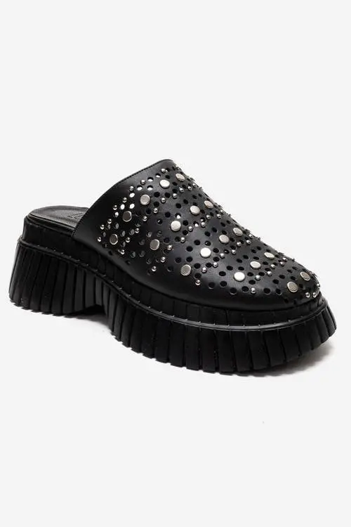 FOREVER & ALWAYS SHOES Harlow Leather Platform Sandals