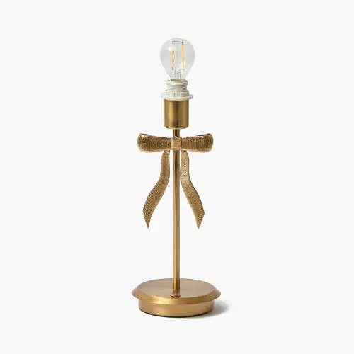 MRS. ALICE Marilyn Bow Rechargeable Lamp - Brass