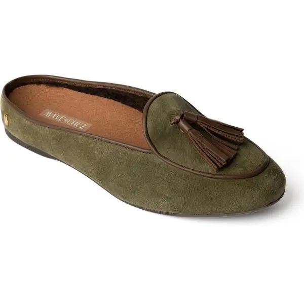 MAVE & CHEZ Frida Genuine Shearling Mule Slipper