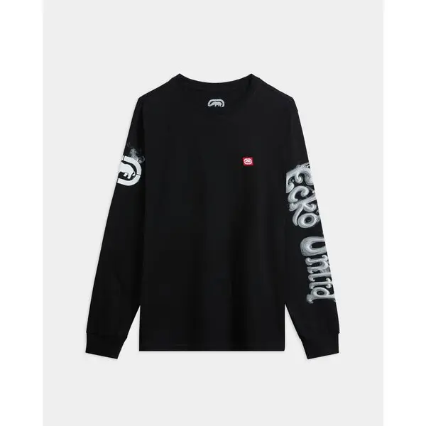 ECKO Blowing Smoke Long Sleeve Tee