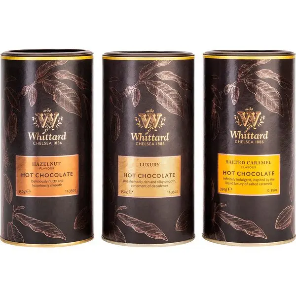 WHITTARD OF CHELSEA Whittard Luxury Hot Trio Set - Cocoa