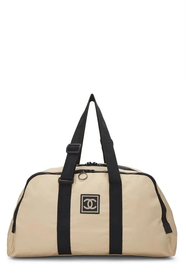 Chanel Sportline Boston Duffle - Beige