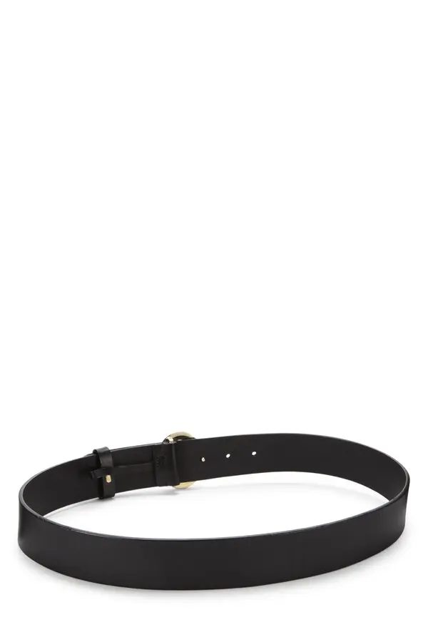 Gucci G Buckle Leather Belt