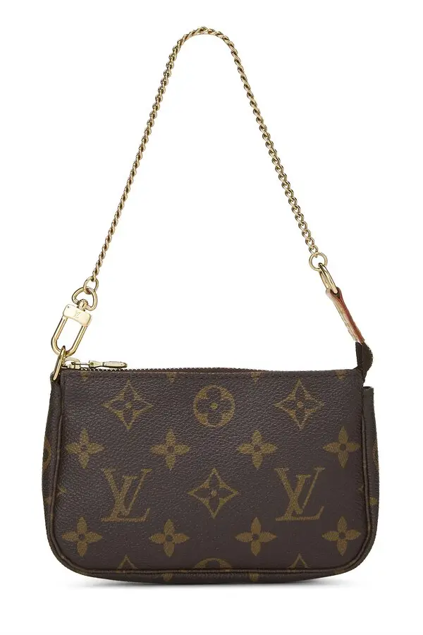 LOUIS VUITTON Monogram Pochette - Brown