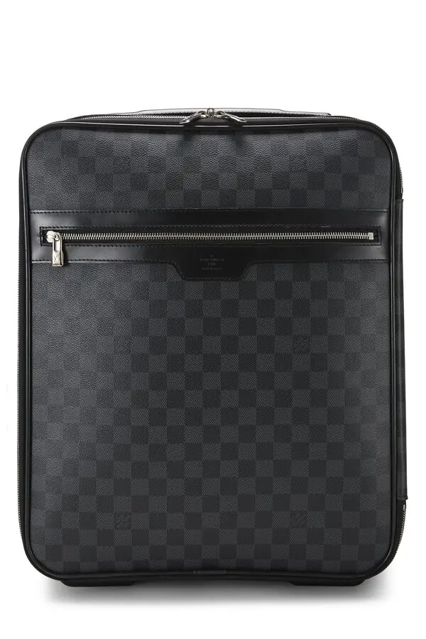 LOUIS VUITTON Damier Graphite Pegase 45 Trolley - Black