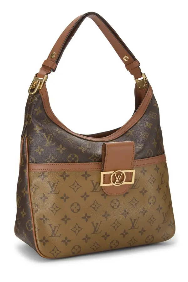 LOUIS VUITTON Monogram Reversed Dauphine Hobo