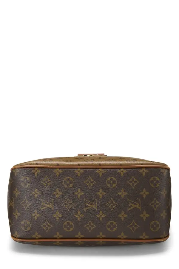 LOUIS VUITTON Monogram Reversed Dauphine Hobo