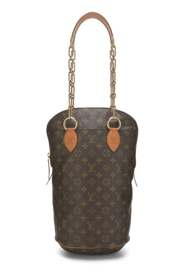 LOUIS VUITTON Karl Lagerfeld Iconoclasts Collection Punching Bag - Brown