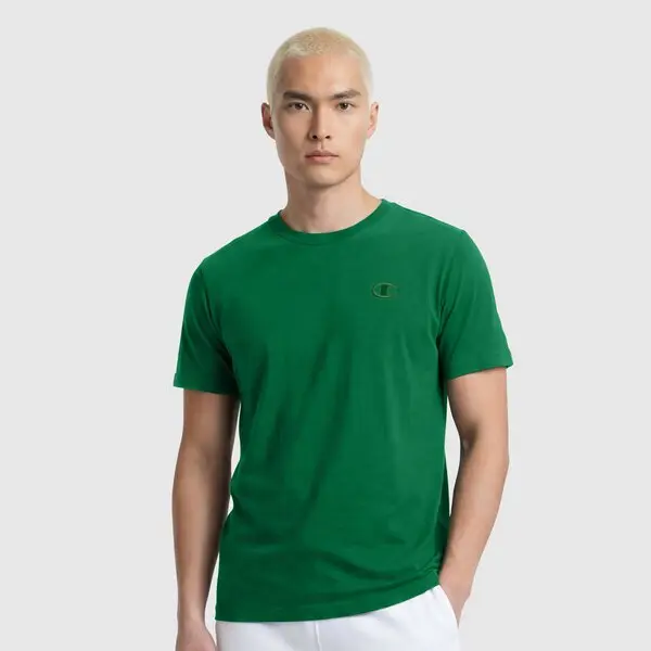 Champion Classic T-shirt, C Logo - Verdant Green