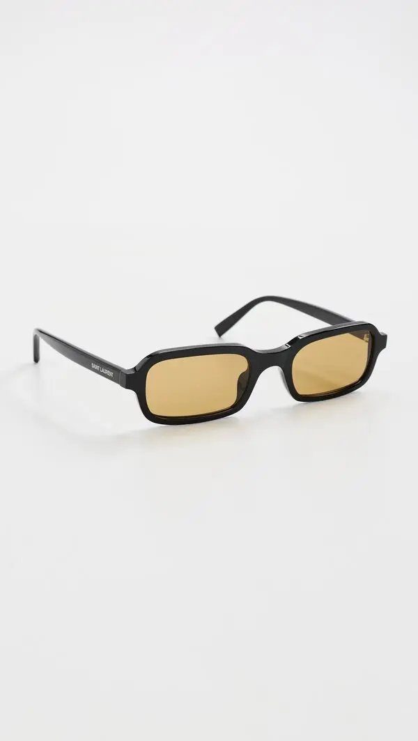 Saint Laurent Sl 908 Sunglasses - Black/yellow
