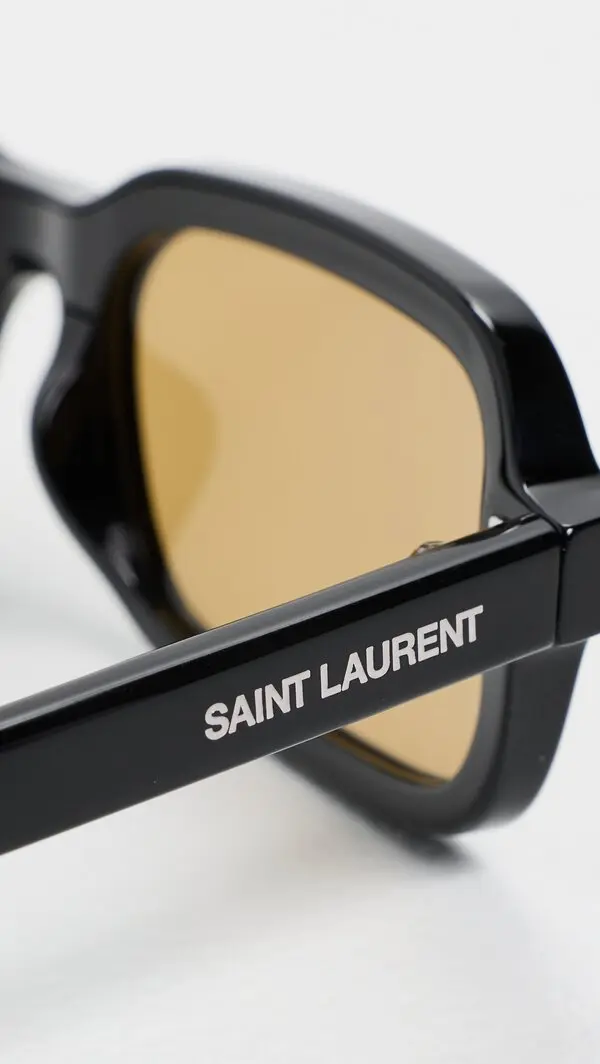 Saint Laurent Sl 908 Sunglasses - Black/yellow